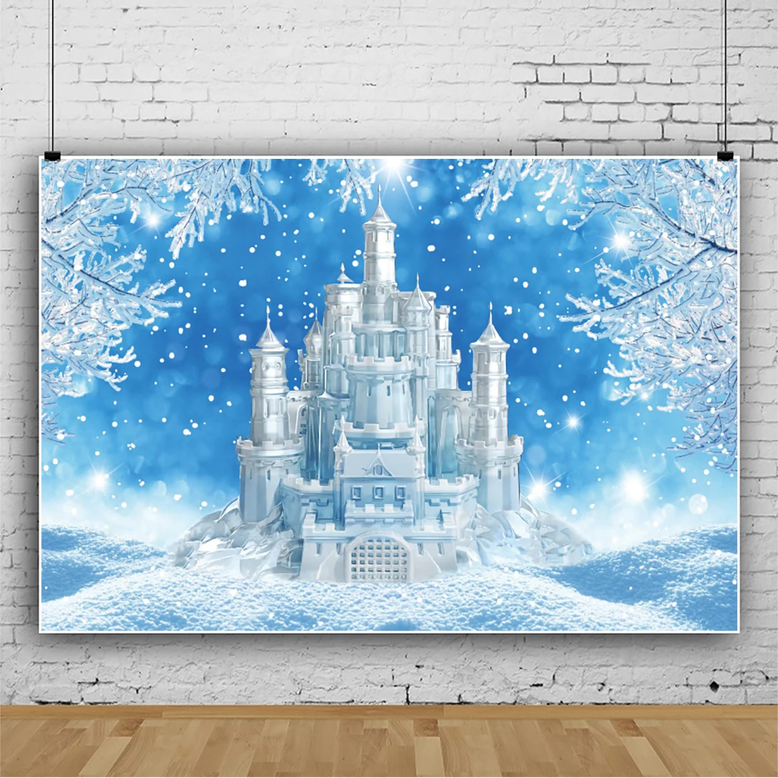 Frozen Castle Background