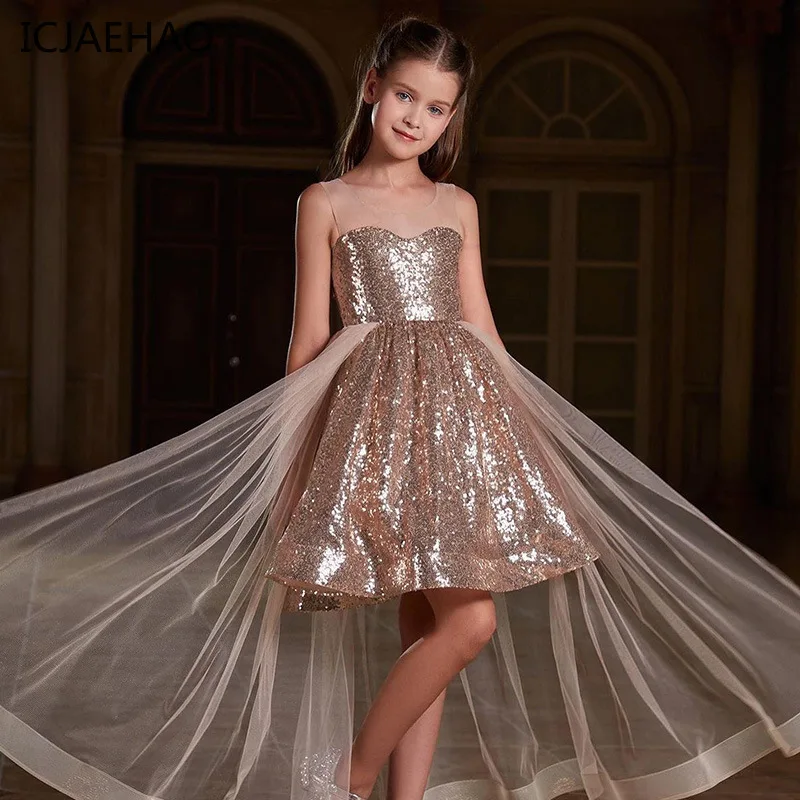 Kids-Piano-Performance-Vestidos-Matching-Girls-Elegant-Pageant-Dress ...