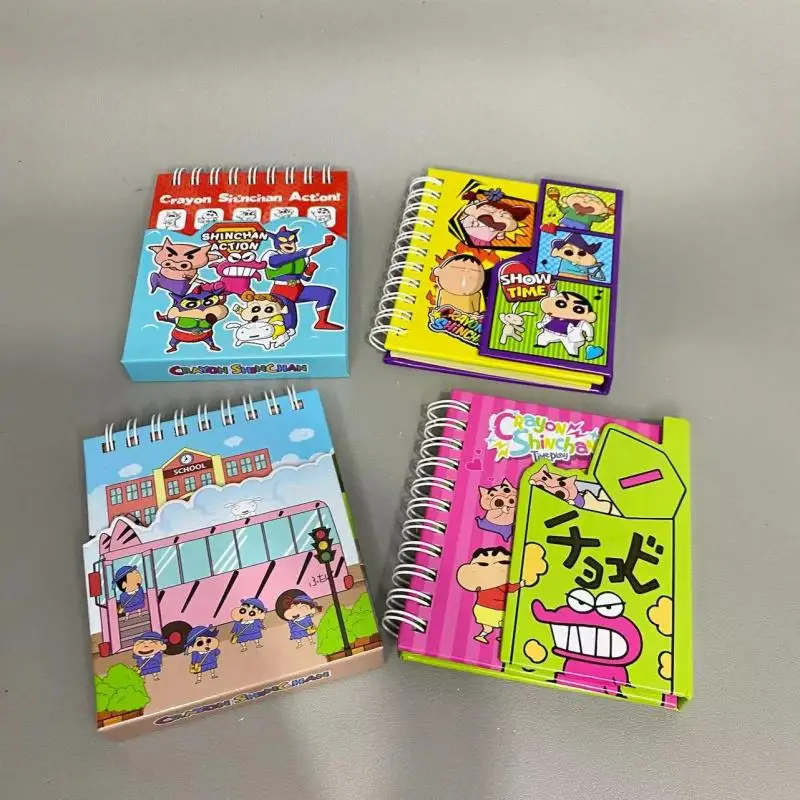 New-Bandai-Crayon-Shin-Chan-Anime-Kawaii-Notebook-Cute-Cartoon-Pocket ...