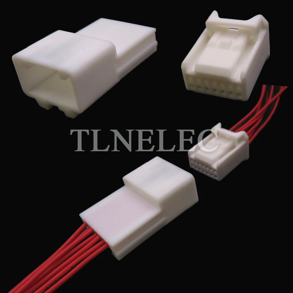 14-Pin-Way-Auto-Wire-Cable-Socket-with-Wires-Car-Unsealed-Connector ...