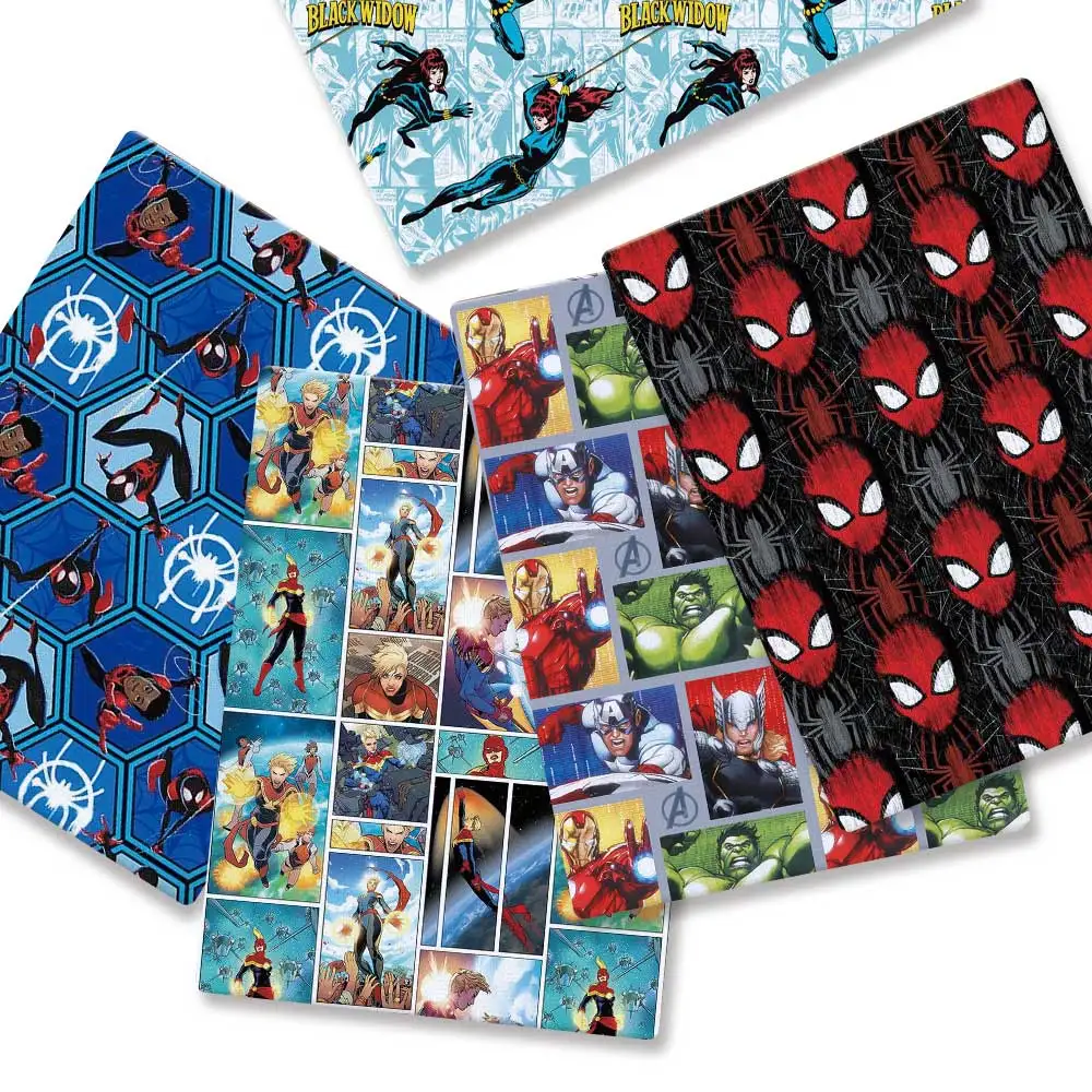 BEAST KINGDO Marvel 140CM Cartoon printed fabric Patchwork Tissue Kid ...