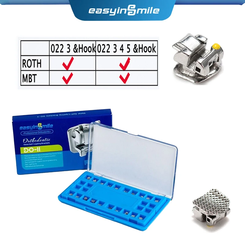 Easyinsmile Dental Material for Metal Self Locking Roth / MBT 345 022 ...