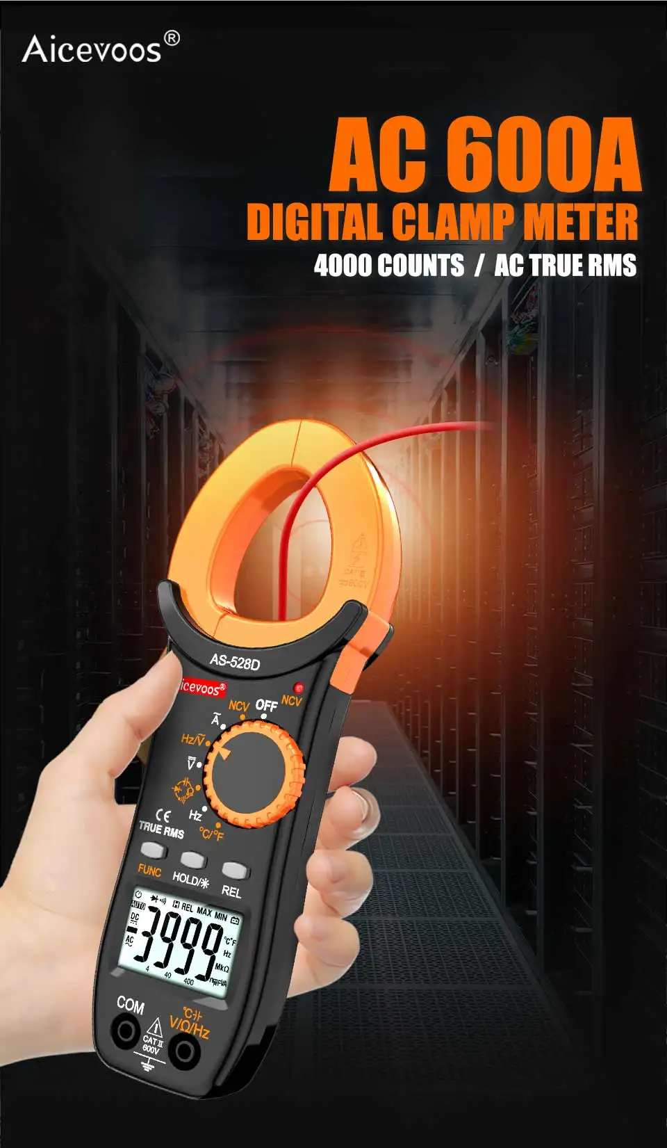 Aicevoos AS-528A/B/D Digital Clamp Meter