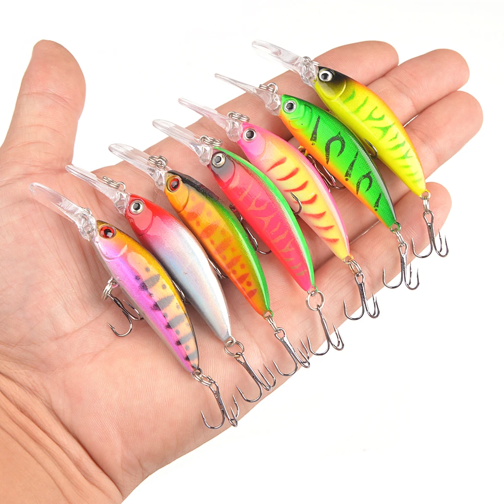 1Pcs-Sinking-Long-Tongue-Minnows-Fishing-Lure-7cm-5-6g-Artificial-Bait-Wobbler-Crankbait-Carp ...
