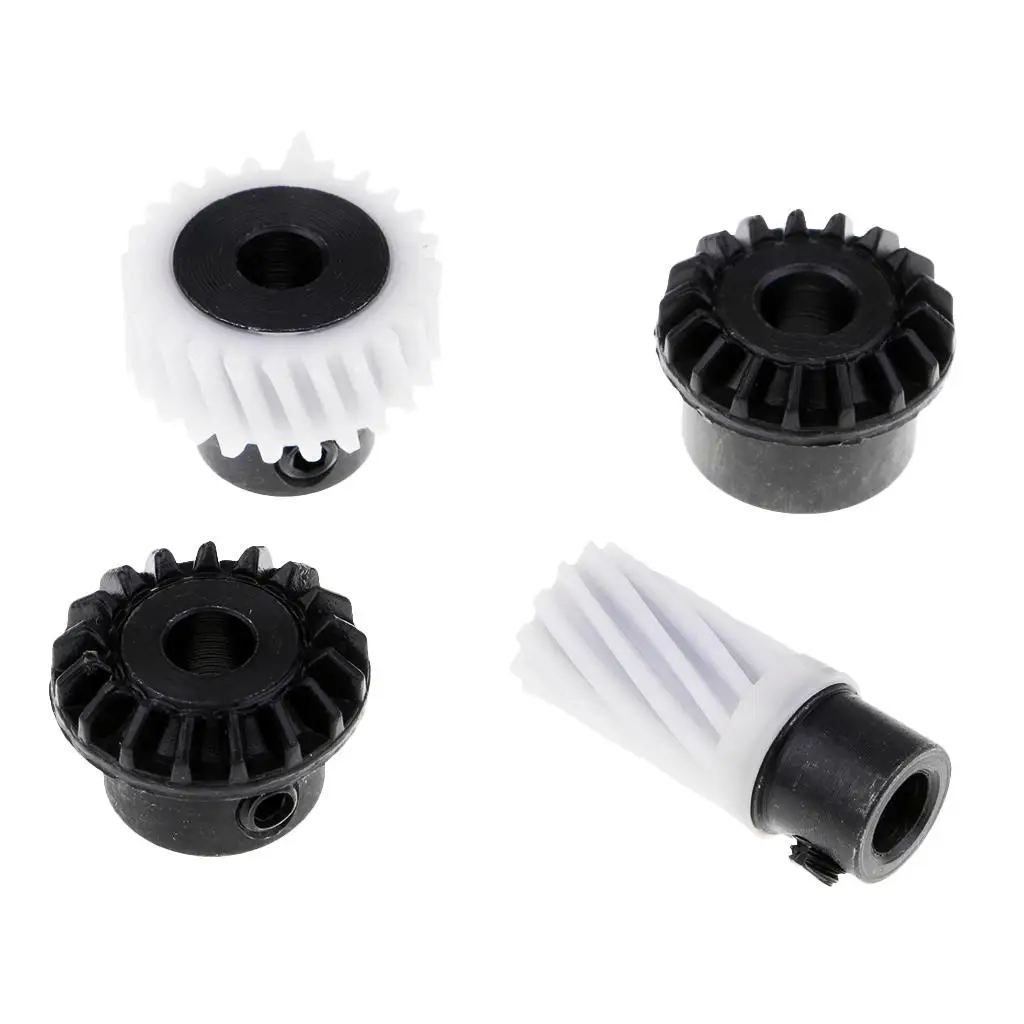 4Pcs-set-Plastic-Metal-Sewing-Machine-Rotating-Hook-Bevel-Gear-for ...