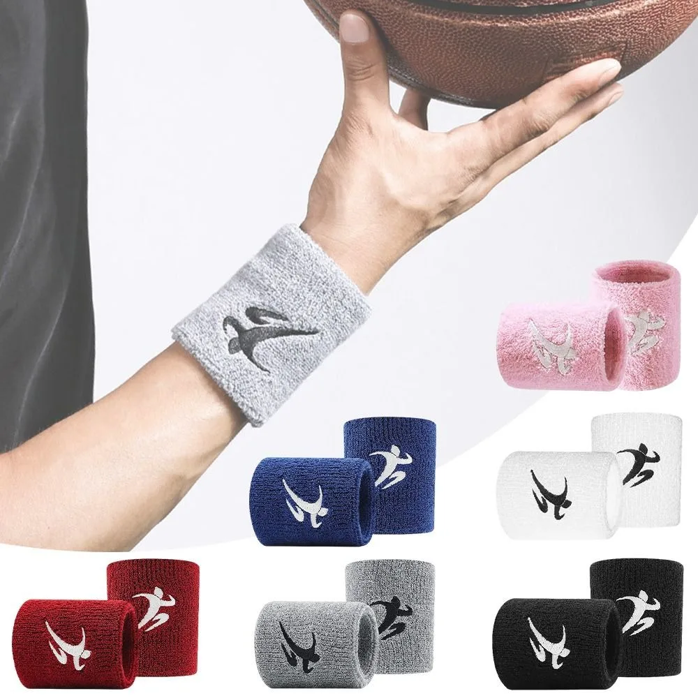 1Pc Sweat Band Breathable Sports Wristband Badminton Basketball Brace ...
