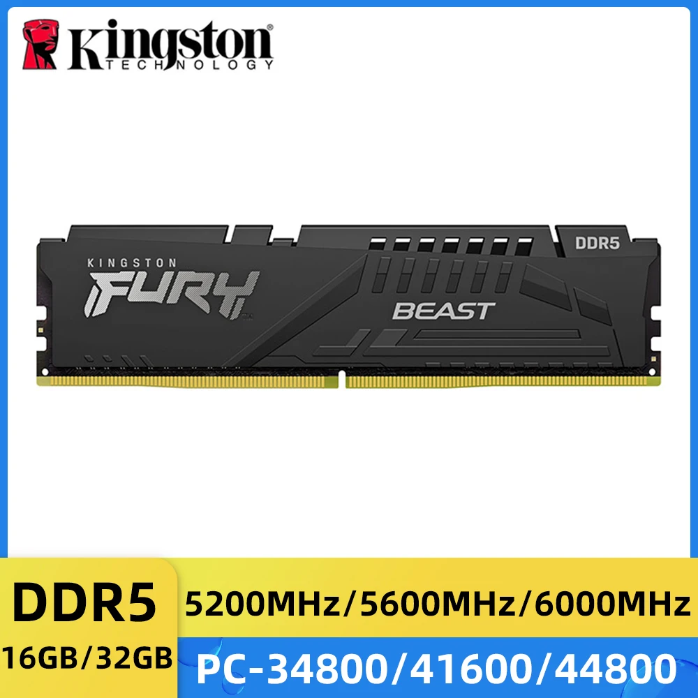 Kingston-Desktop-Intel-XMP-RAM-FURY-Beast-DDR5-16GB-32GB-5200MHz ...