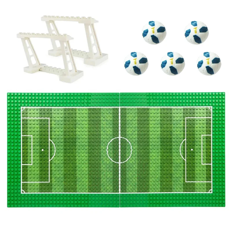Football Court Soccer Field Action Figure Educational 10x10 inch ...