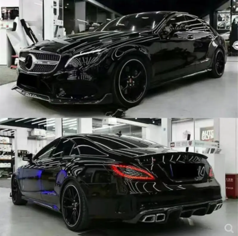 For-Mercedes-Benz-W218-CLS320-CLS350-CLS500-2015-2017-Carbon-Fiber ...