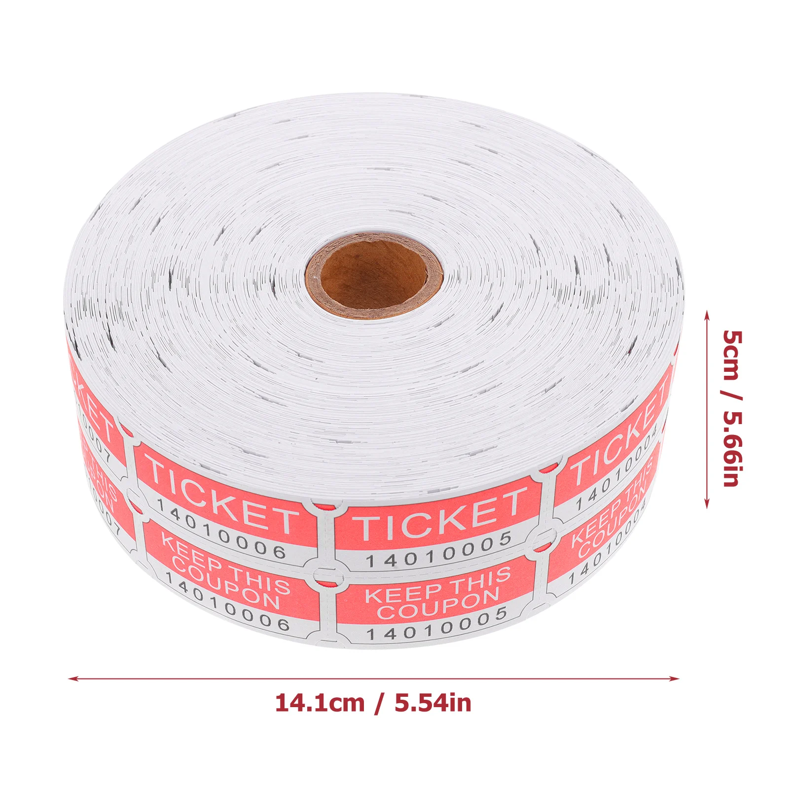 One Red Raffle Ticket