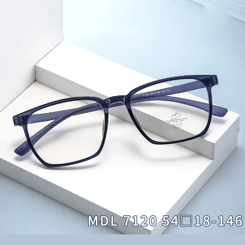 Ultra-Light-TR-90-Square-Glasses-Fashion-Comfortable-Eyewear-Myopia ...