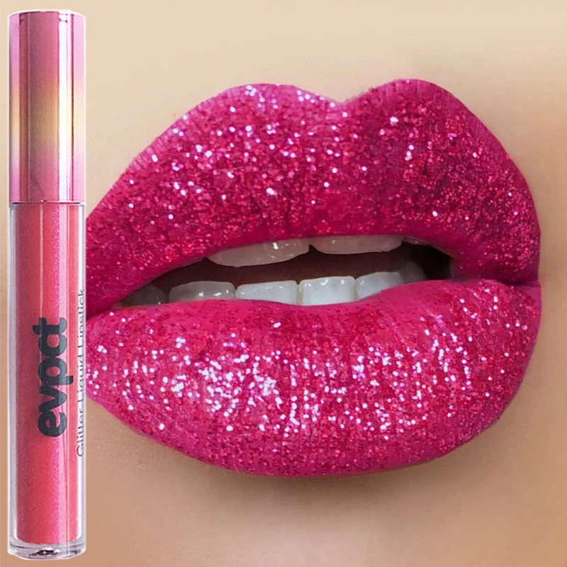 Diamond-Glitter-Lip-Gloss-Matte-changing-Waterproof-Lasting-Shimmer ...