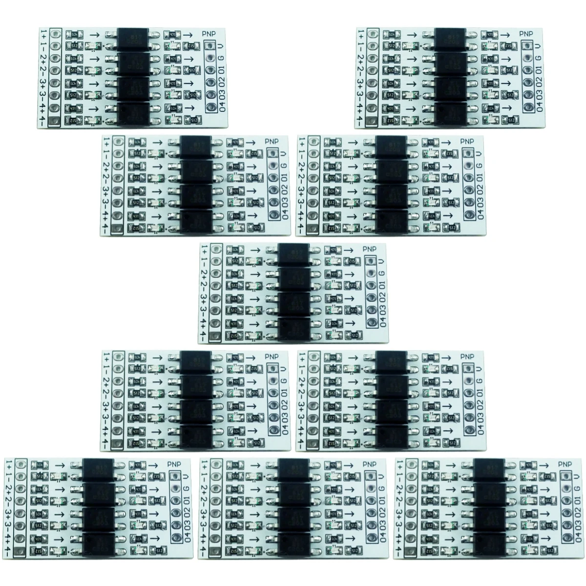 10X-3-3V-5V-12V-24V-Digital-Logic-Level-Converter-Module-Optical ...