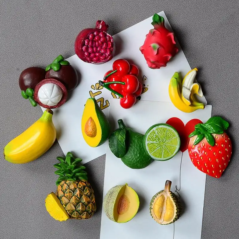 3D-Bionic-Food-Refrigerator-Paste-Fruit-Model-Magnets-Home-Decoration ...