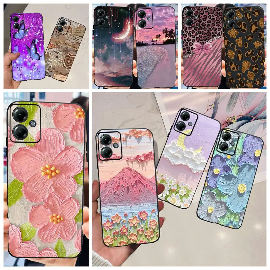 For-Moto-G14-2023-Phone-Case-Back-Cover-Ultra-Slim-Soft-TPU-Matte ...