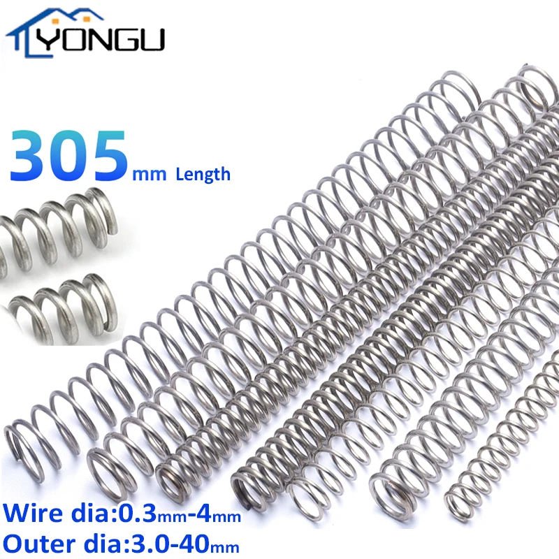 Stainless-Steel-Long-305mm-Compression-Spring-Y-shaped-Pressure-Springs ...