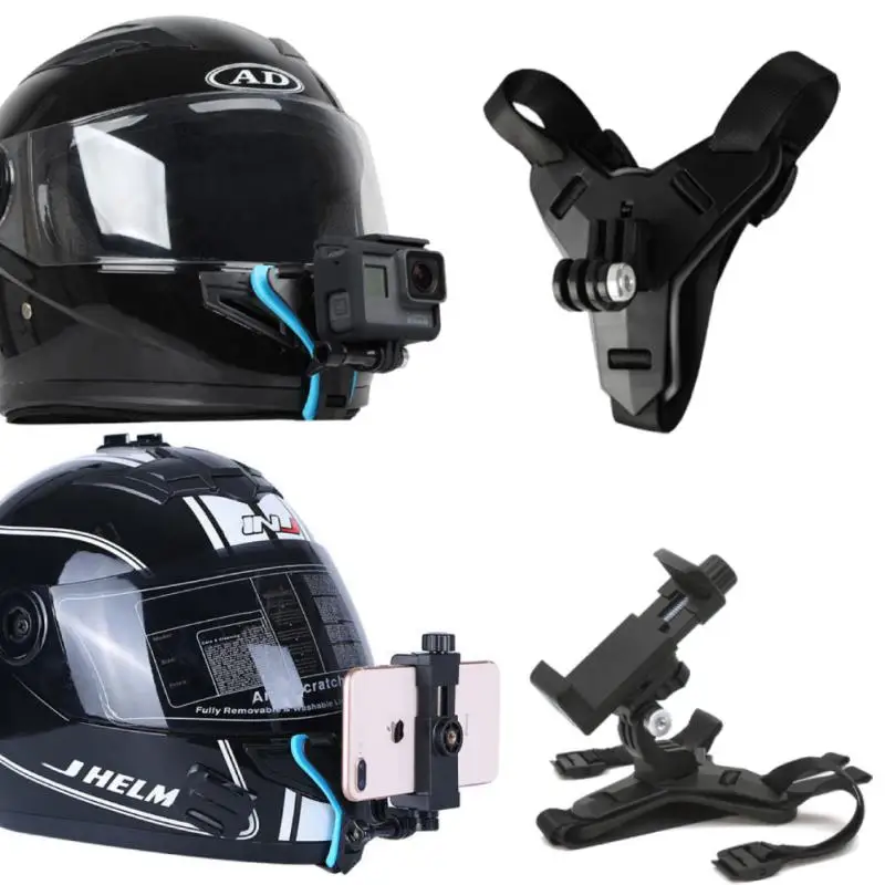 Motorcycle-Helmet-Strap-Mount-For-Gopro-Hero-Motorcycle-Yi-SJCAMA-Ction ...