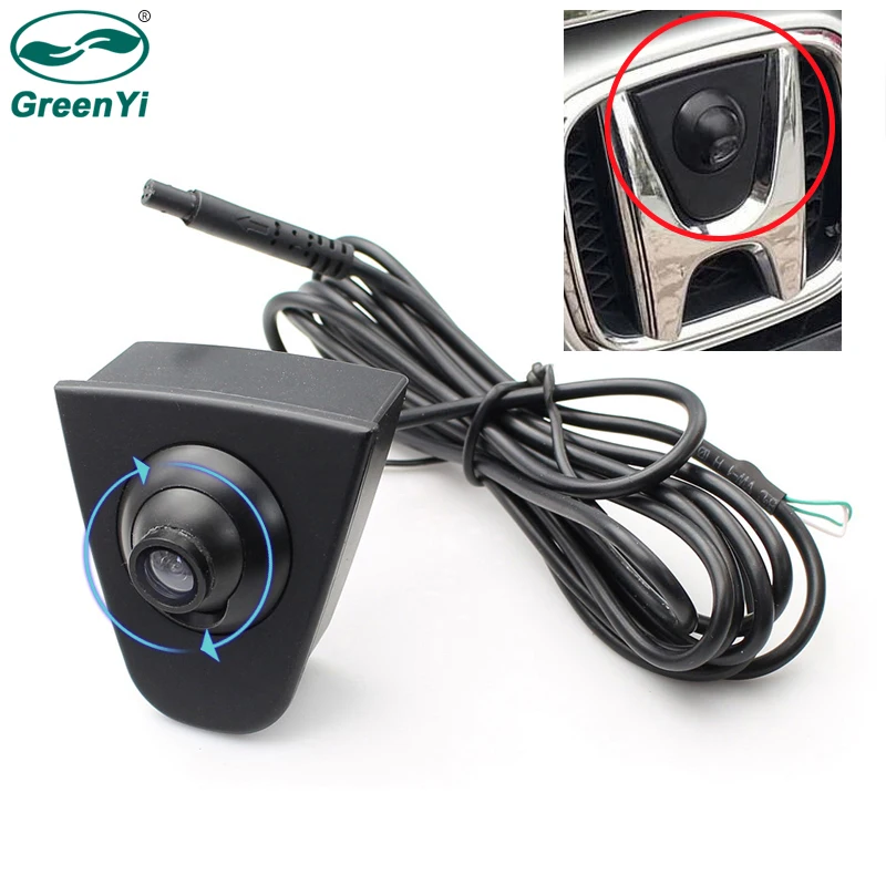 Ccd Vehicle Logo Mark Emblem Front Camera For Honda Xr-v Odyssey Accord ...
