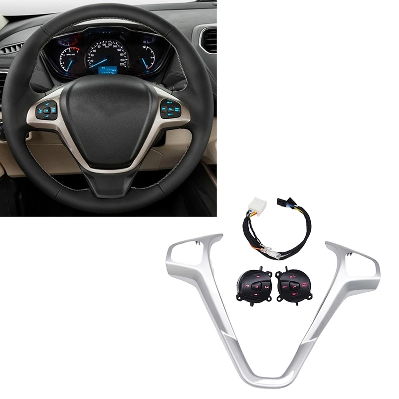 For-Ford-Fiesta-MK7-MK8-Escort-Ecosport-Car-LED-Cruise-Switch-Button ...