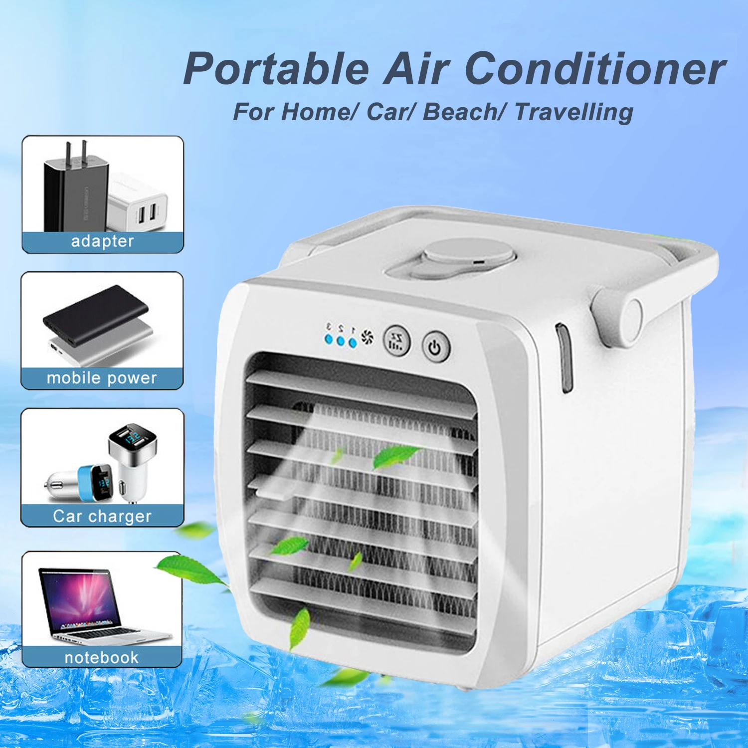 Portable Air Conditioner Home Use Mini Air Cooler Portable Air ...