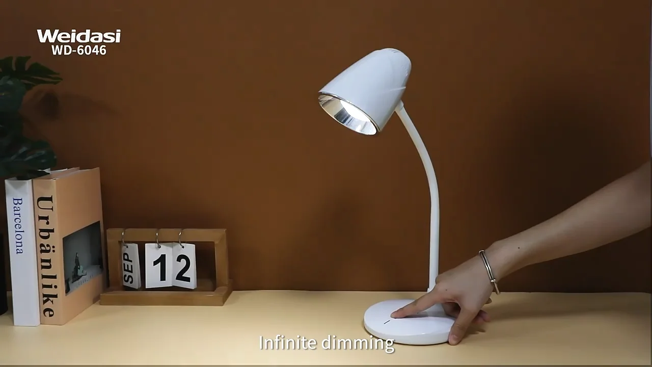 Weidasi / Energy / Simex 6046 Rechargeable Table Lamp Both White and ...