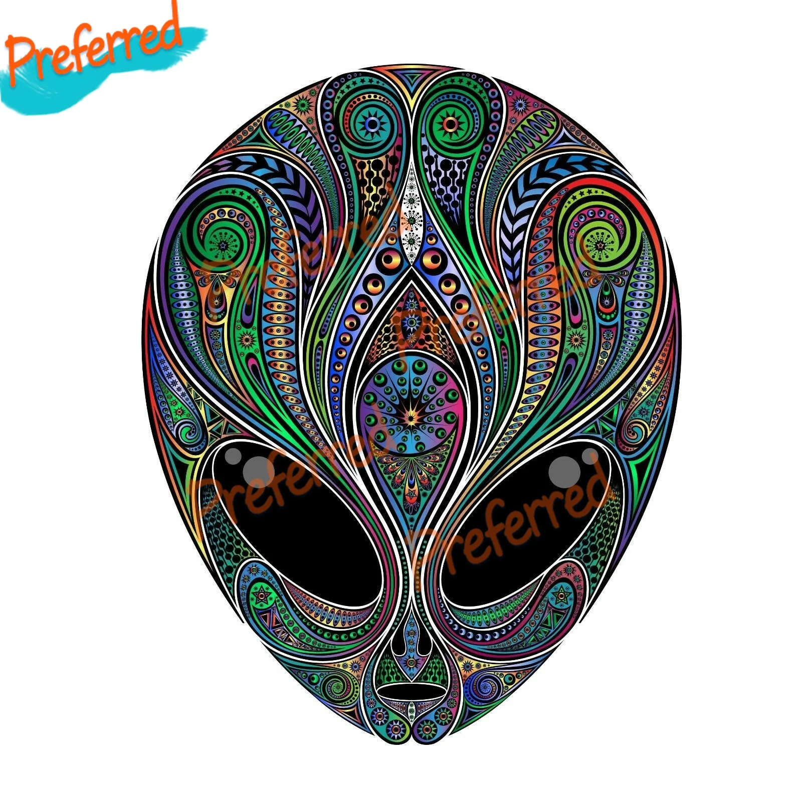 High-Quality-for-Alien-Logo-Wall-Decal-Motocross-Racing-Laptop-Helmet ...