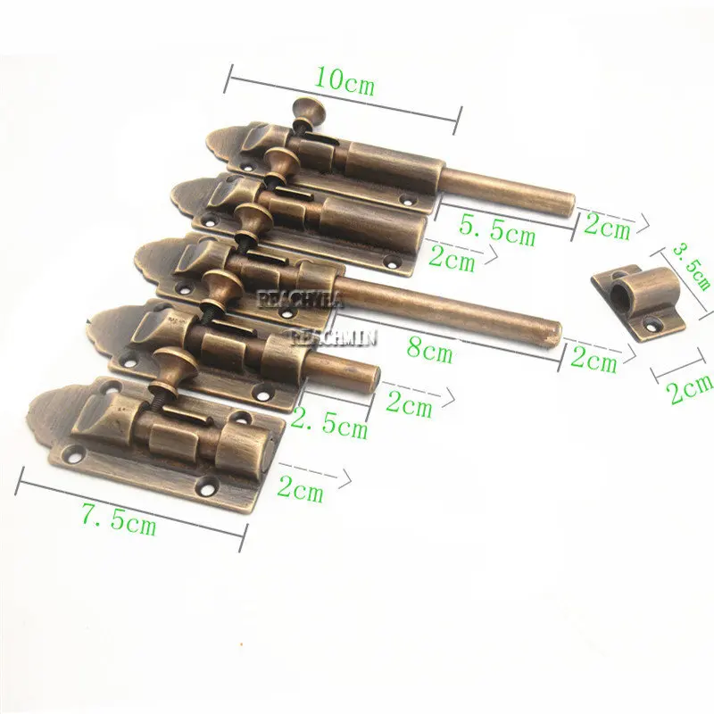 Retro Door Latch Sliding Lock Chinese Door Bolts Insert Hardware Slide ...