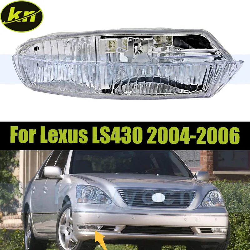 Front Bumper Fog Light Lamp Headlights Running Lights For Lexus LS430 ...