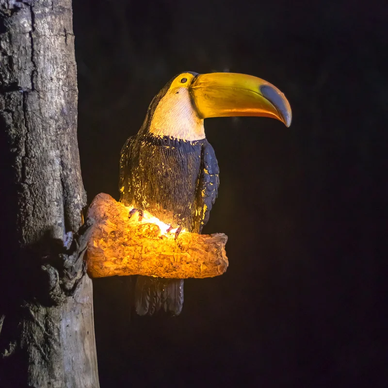 Bird Decorative Wall Lamp | Decorative Lighting | Toucan Wall Decor ...