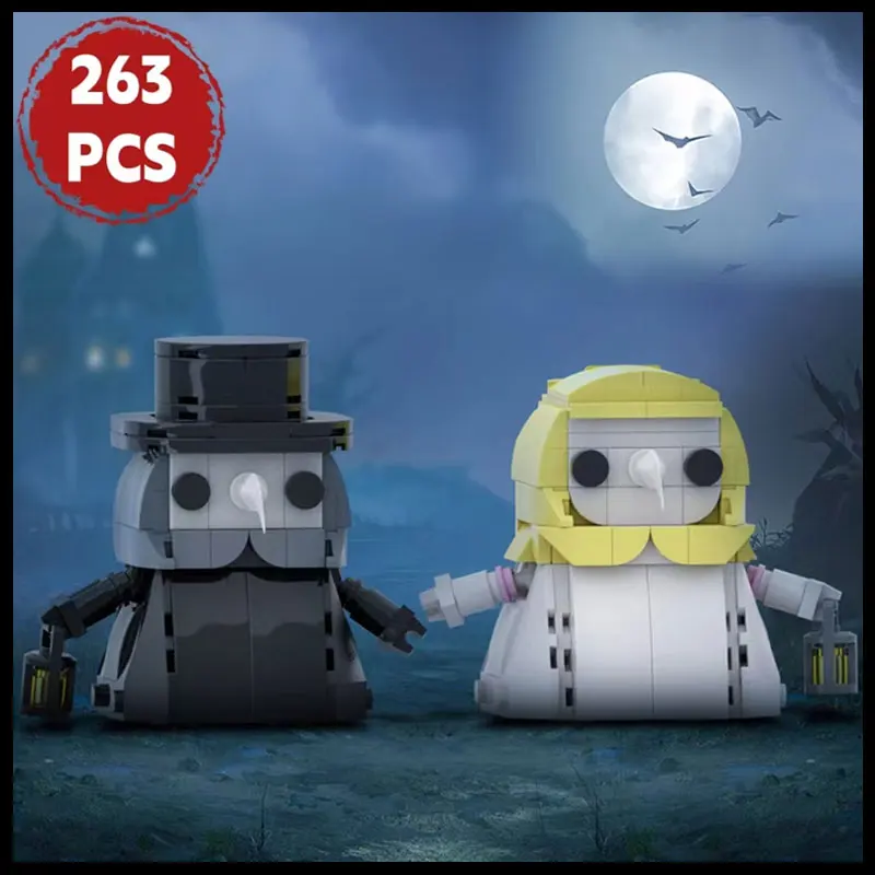 MOC-Plague-Doctored-Bird-Doctor-Couple-Action-Figures-Model-Building ...