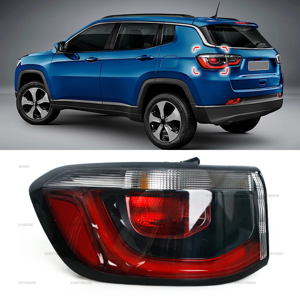 Car Rear Tail Light Turn Signal Taillights Brake Warning Lamp For Jeep ...