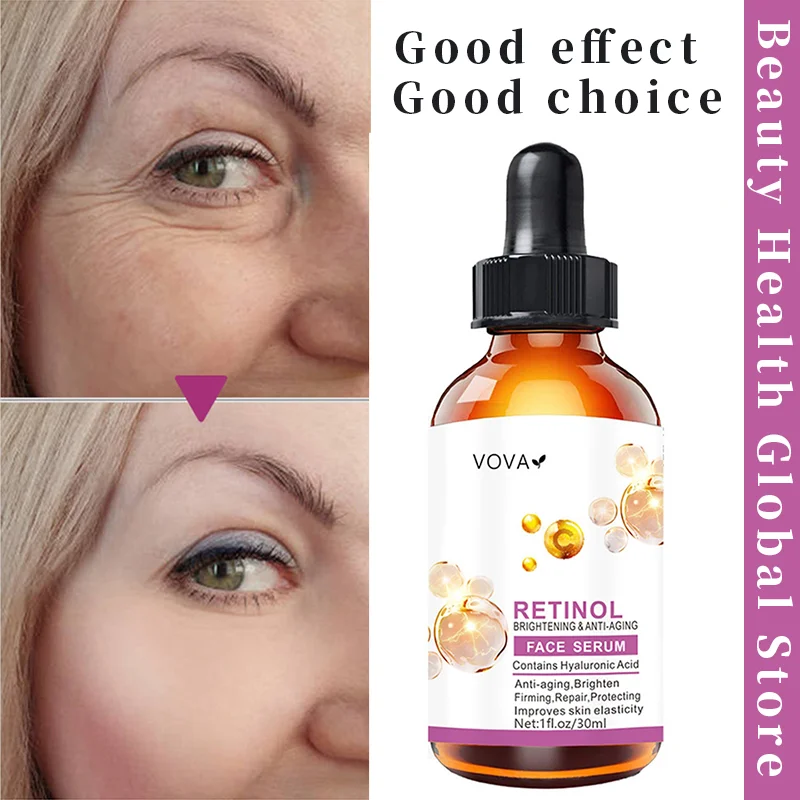 Suero facial con Retinol, antienvejecimiento, hidratante, Lifting, elasticidad, ácido ...