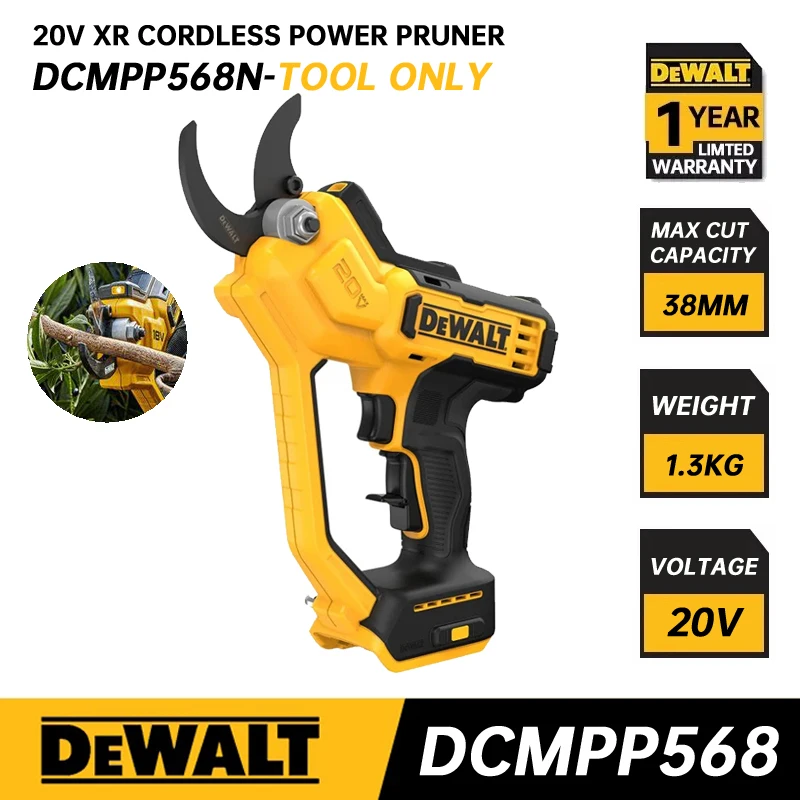 DEWALT-DCMPP568-Cordless-Powered-Pruner-18V-Electric-Pruner-Scissors-Tools-Rechargeable-Shears ...