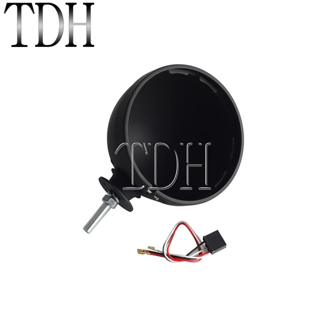 Dietz Style 7" Headlight Buckets Assembly w/ Wired for Hot Rods Car 7 ...