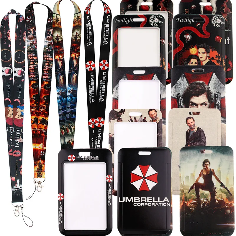 Anime-Zombie-PVC-Card-Cases-Card-Lanyard-Key-Lanyard-Cosplay-Badge-ID ...