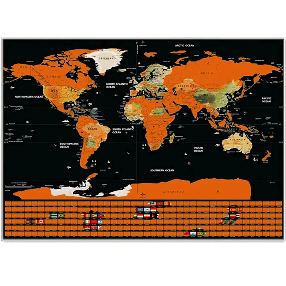 Top-Quality-Global-Scratch-Maps-Wall-Art-Poster-Prints-Deluxe-Scratch ...