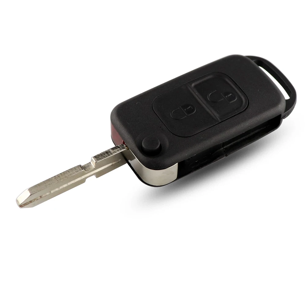 Flip Remote Car Key Shell For Mercedes Benz A C E ML C CL S SL SEL SLK ...