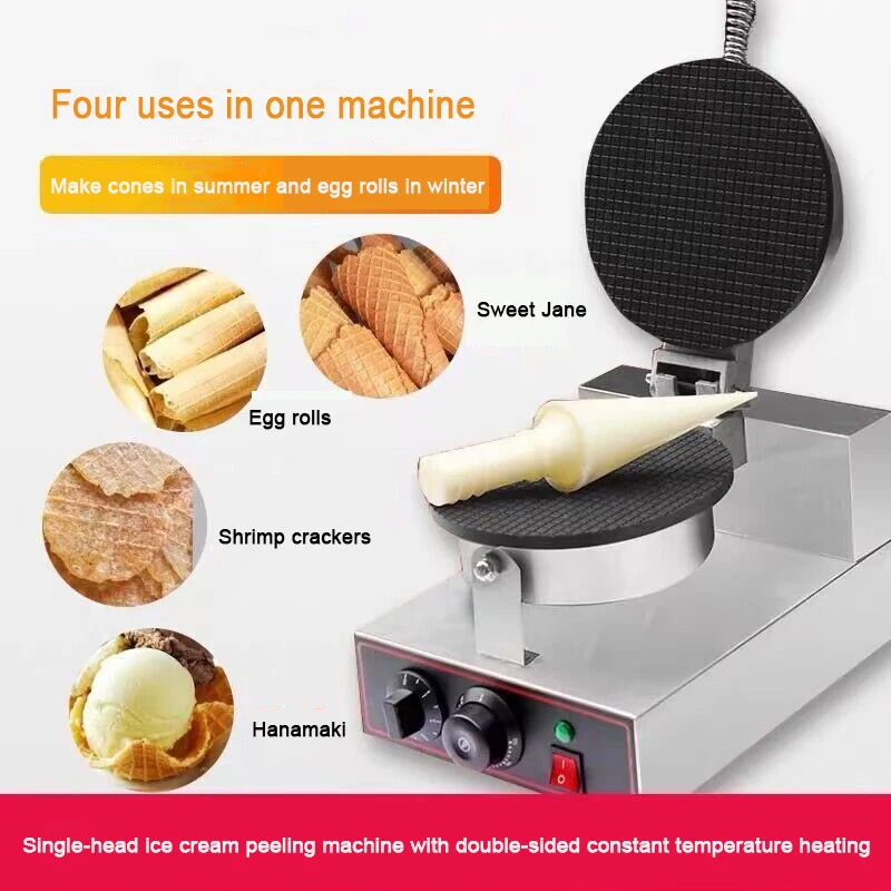 M-quina-de-fazer-rolo-de-ovo-crocante-Crosta-doce-Cone-de-sorvete ...