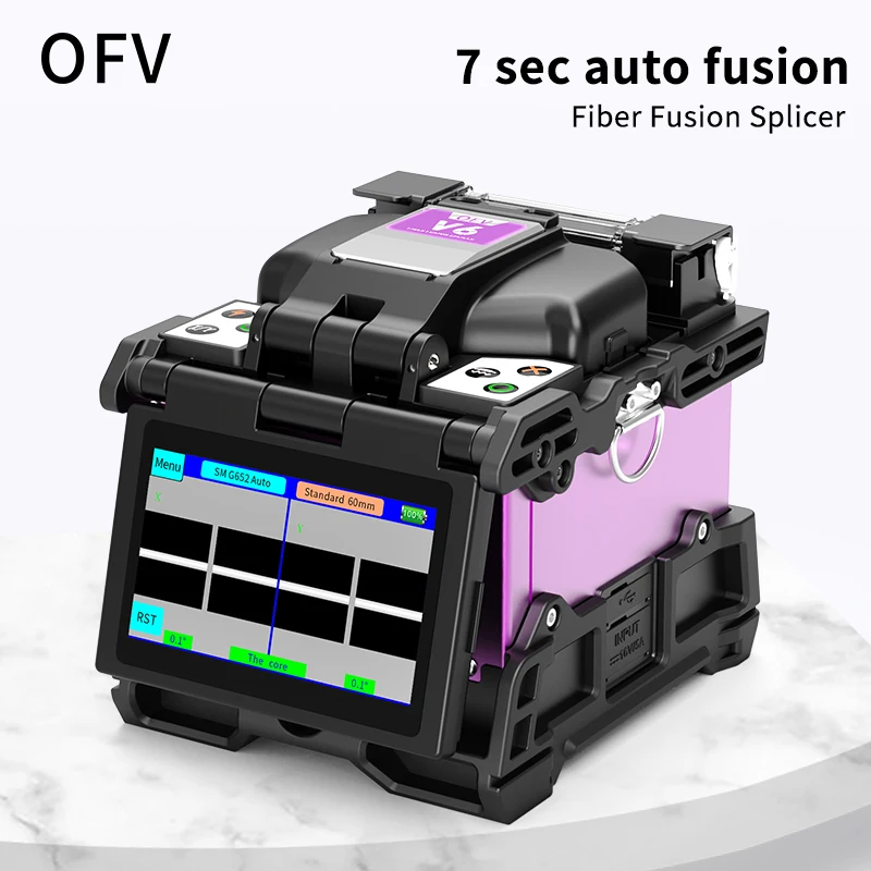 Optical Fiber Fusion Splicer SM & MM Tool Set FTTH Optic Splicing ...