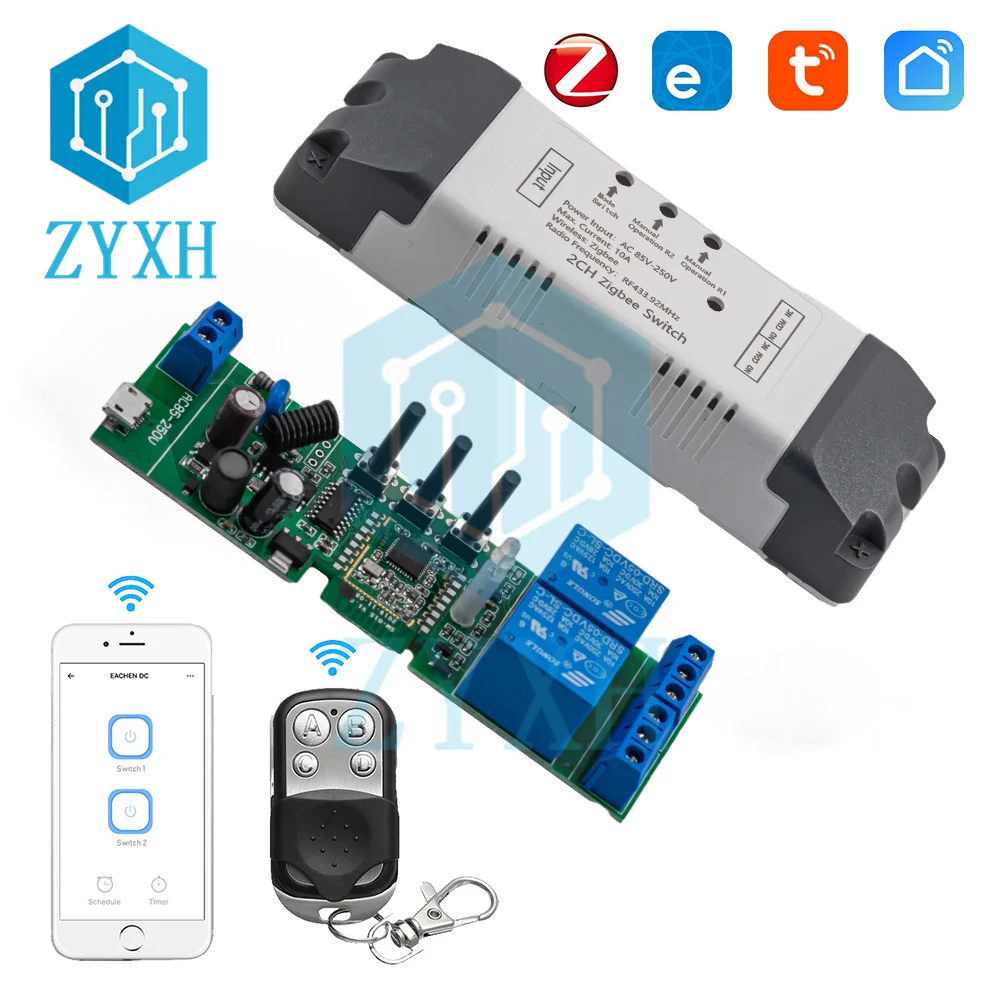 ZigBee-Wireless-Switch-Module-1-2-4CH-Automation-DIY-DC-7-32V-AC-85 ...