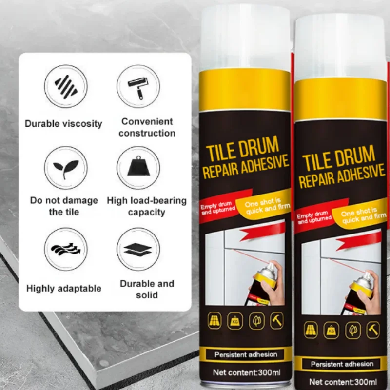 Strong-Tile-Adhesive-Glue-Floor-Tiles-Empty-Drum-Injection-Filling-Wall ...