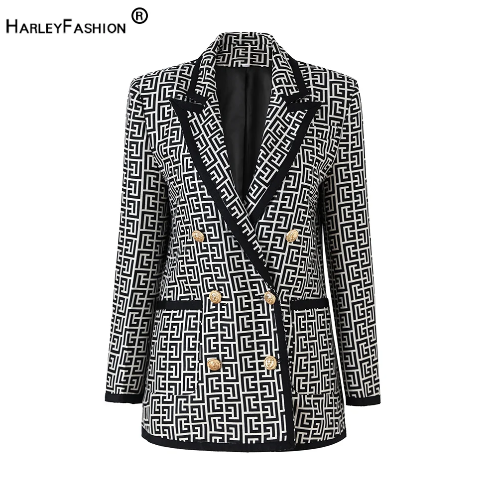 Western-Vintage-Design-Geometrical-Pattern-Notched-Women-Loose ...