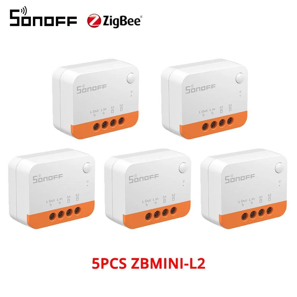 SONOFF-Zigbee-WiFi-Switch-MINI-R2-MINI-R3-ZBMINI-ZBMINI-L2-controllo ...