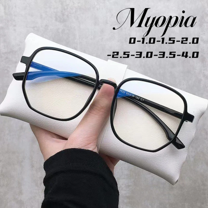 6-Colors-New-Finished-Myopia-Glasses-Men-Women-Large-Prescription ...
