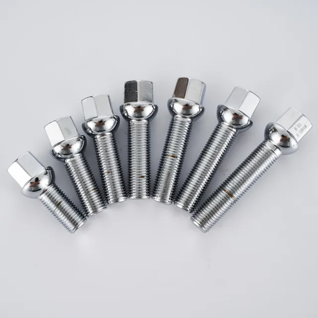M13 Bolt McGard Wheel Lock Bolt Set - 4pk. (Radius Seat) M14X1.5 / 17mm ...