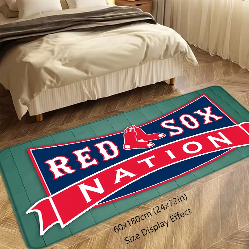 House Entrance Doormat Bostons Red Sox Hallway Carpet Living Room Rugs ...