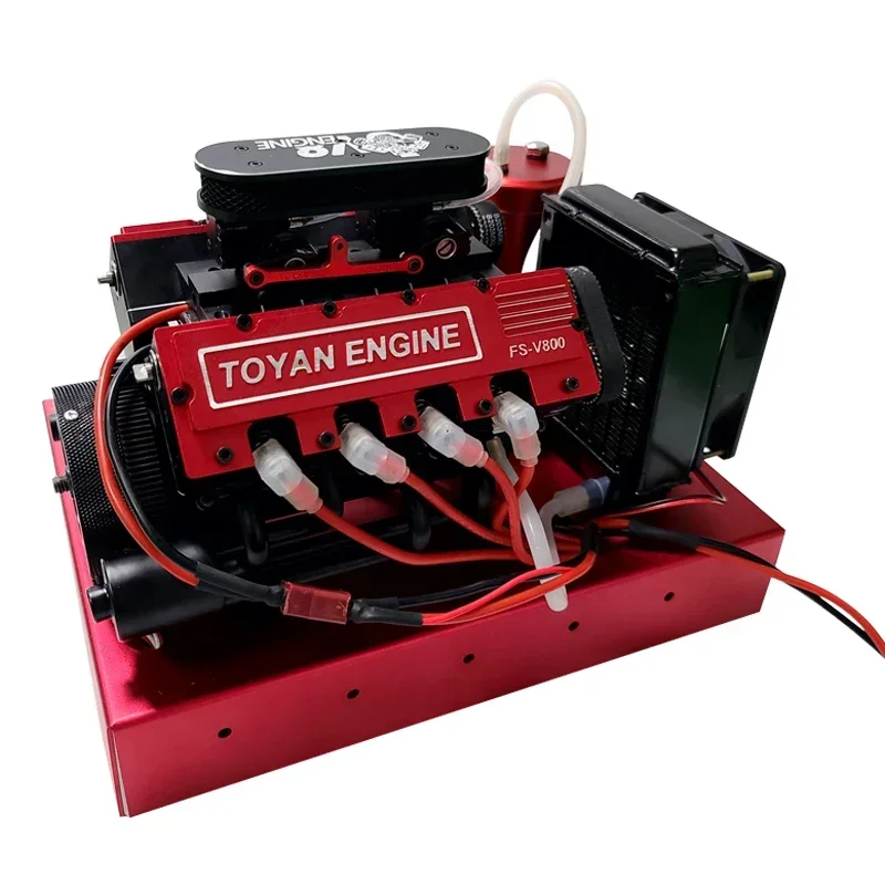 V8-Engine-Model-Methanol-Version-Gasoline-Version-V8-Mini-Engine-Model ...