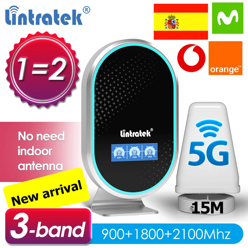 Lintratek-mobile-signal-amplifier-3-band-Wireless-Antenna-Cellular ...