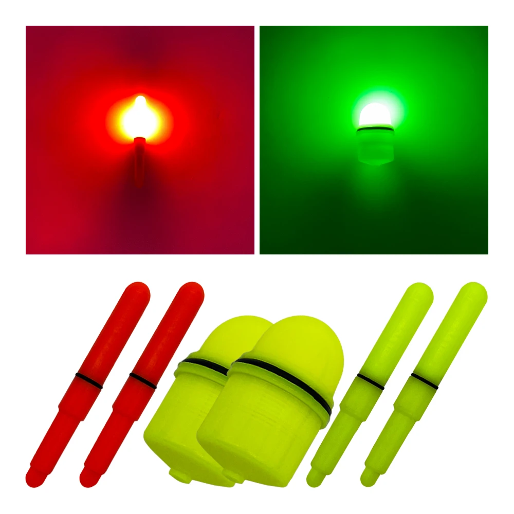 red green two-color fishing Electronic luminous stick glow stick night ...