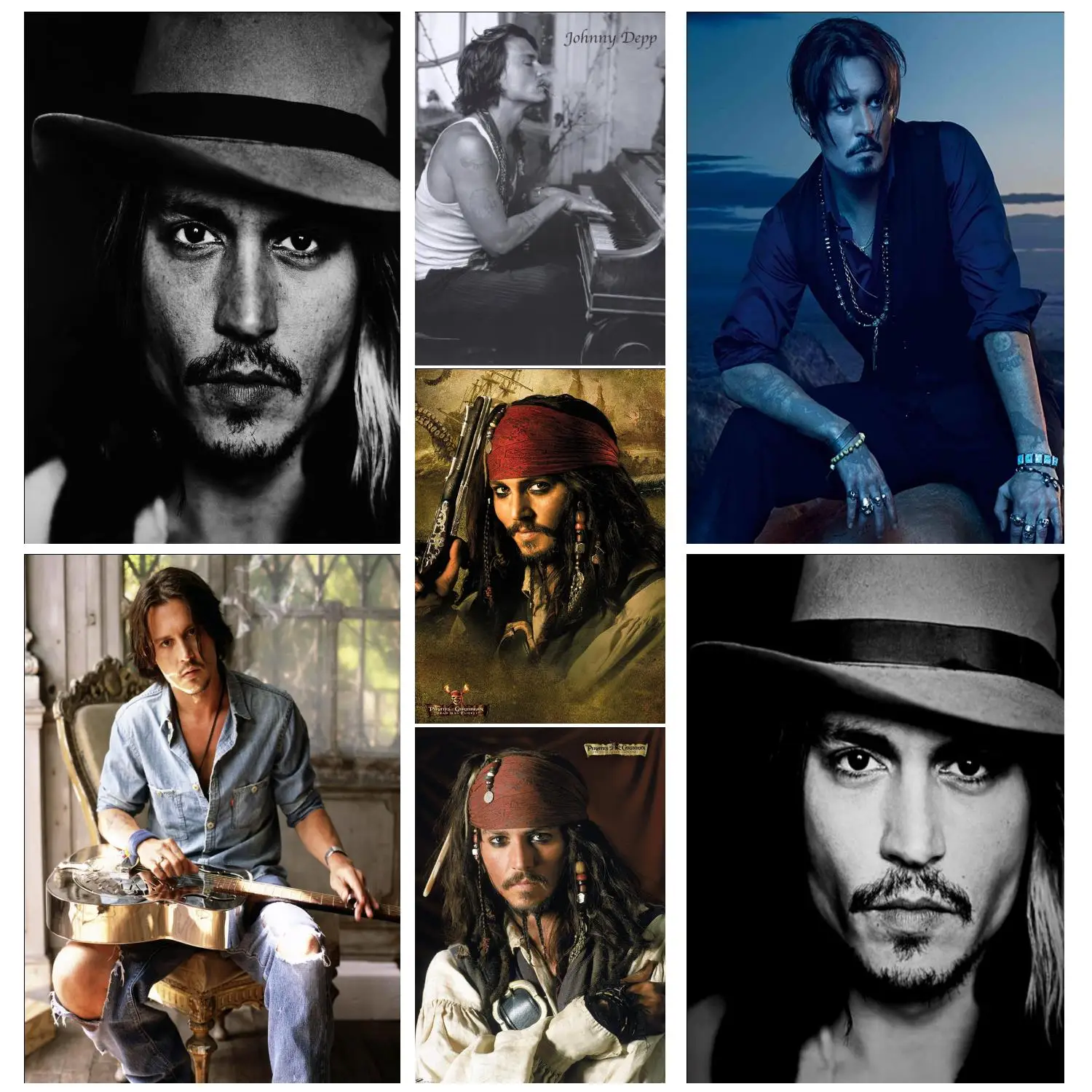 johnny-depp-Poster-Canvas-Decorative-Art-Poster-and-Wall-Art-Picture ...